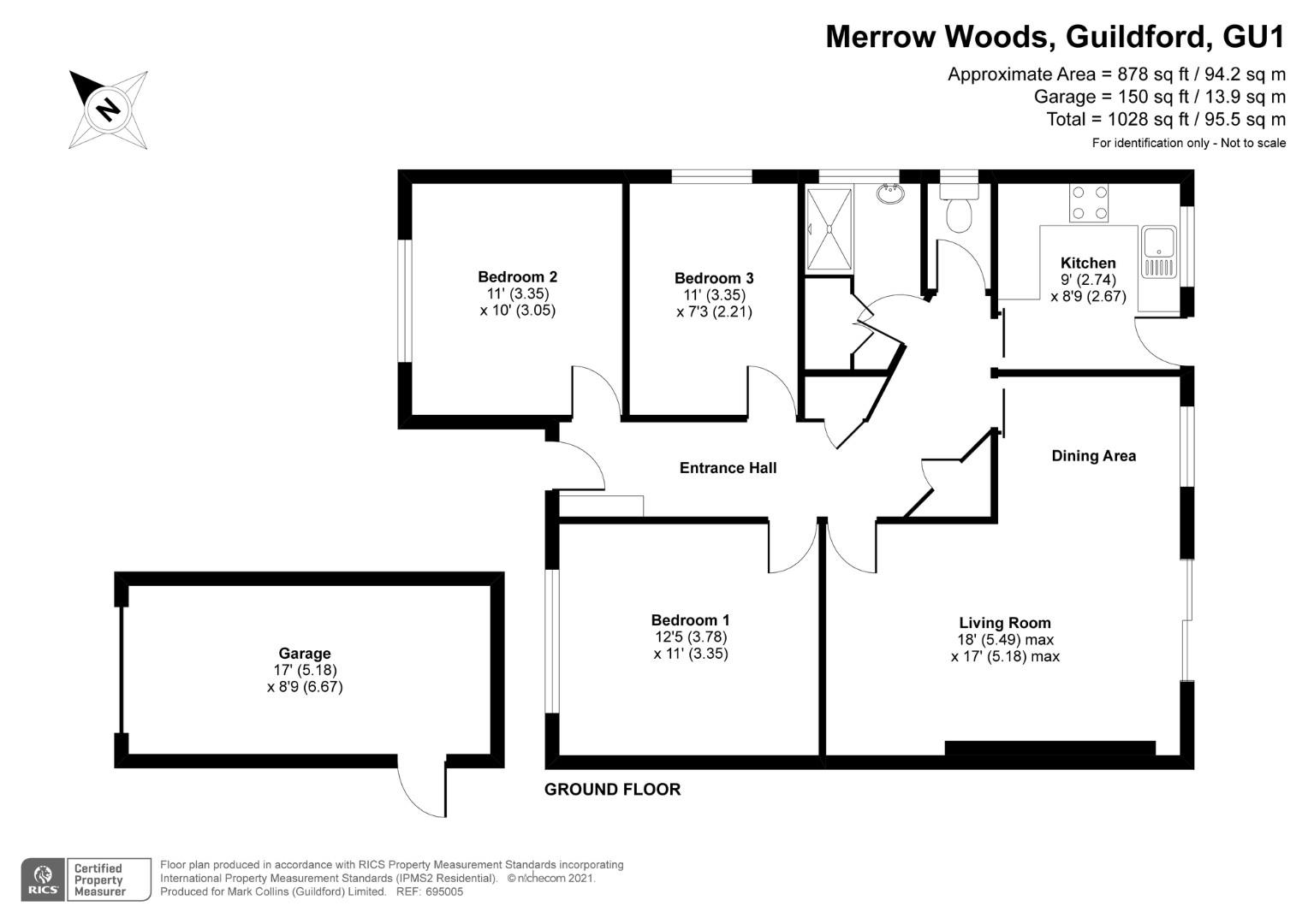 Merrow Woods, Guildford - Collins Guildford